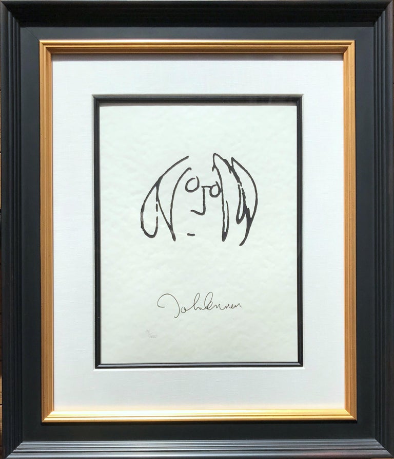 John Lennon - "Imagine Self Portrait" Limited Edition Drawing For Sale ...