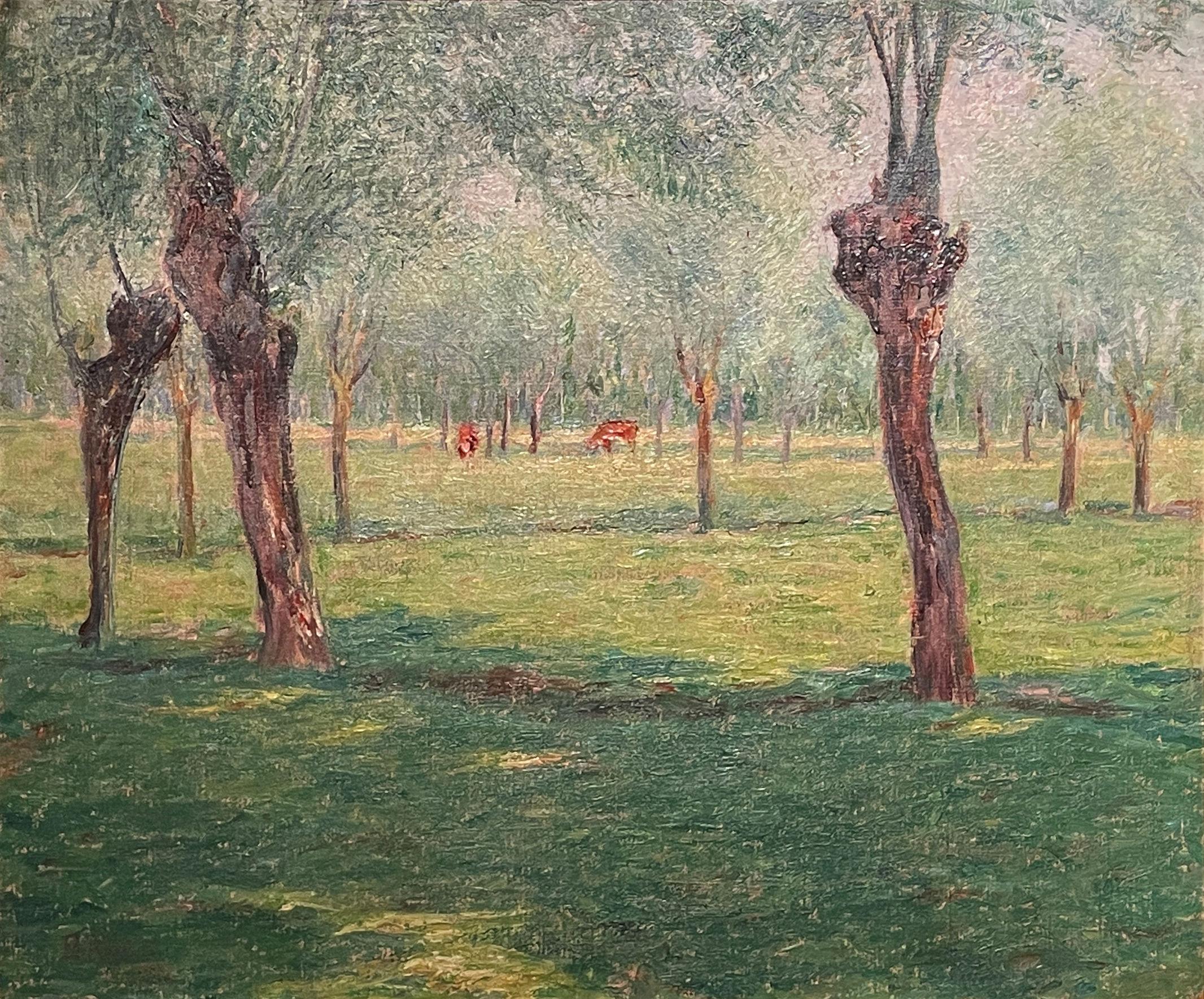 John Leslie Breck - Field with Dappled Sunlight, Giverny, France, John ...