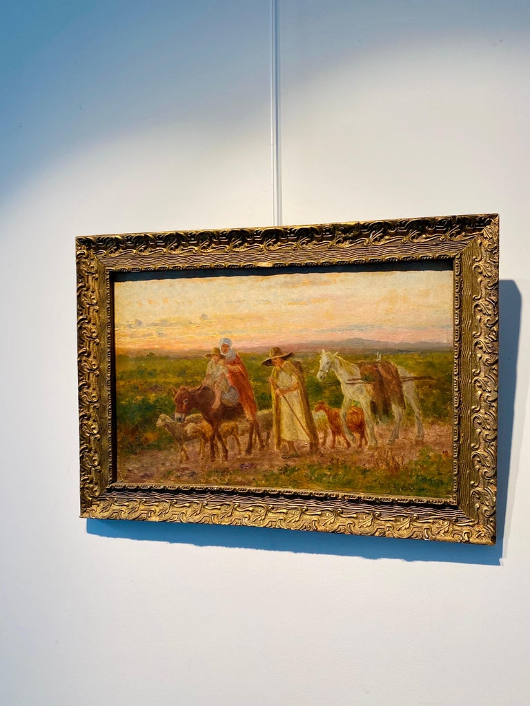 John Lewis Shonborn - 19th century American orientalist landscape at ...