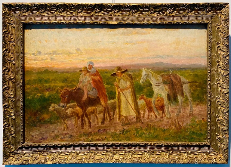 John Lewis Shonborn - 19th century American orientalist landscape at ...