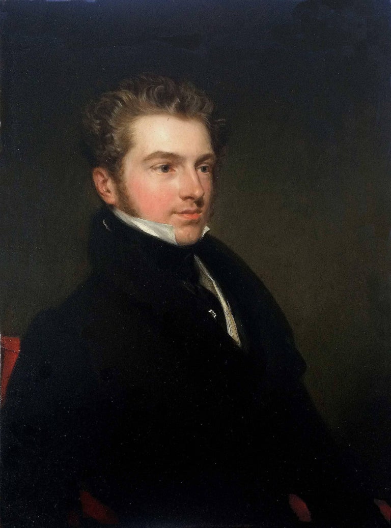 John Linnell (b.1792) - Portrait of a Gentleman at 1stDibs