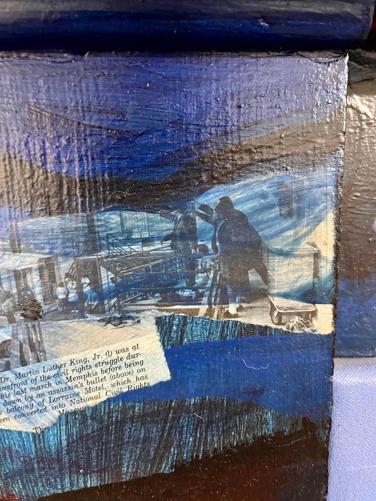 John M Mitchell - Large Painting Photo Collage Martin Luther King ...