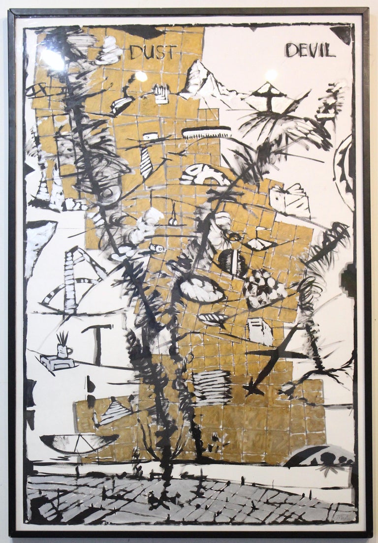 John M White - John M. White, Kern Spin #2, Framed w/ Black Wood For ...