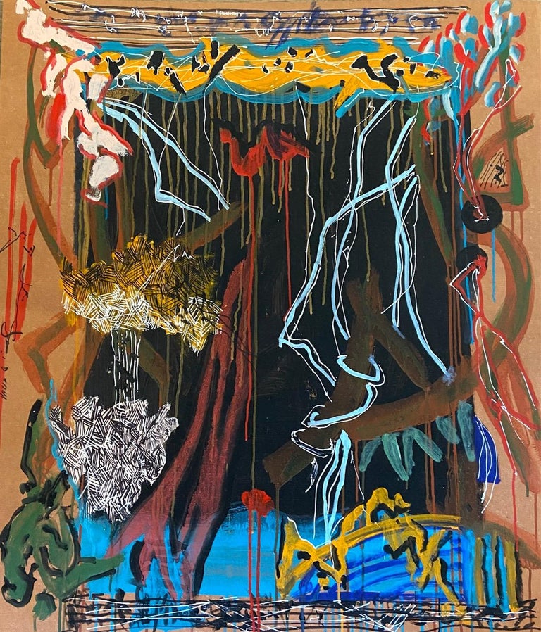 John M White - John M. White, Birds On Wires #56, Unframed For Sale at ...