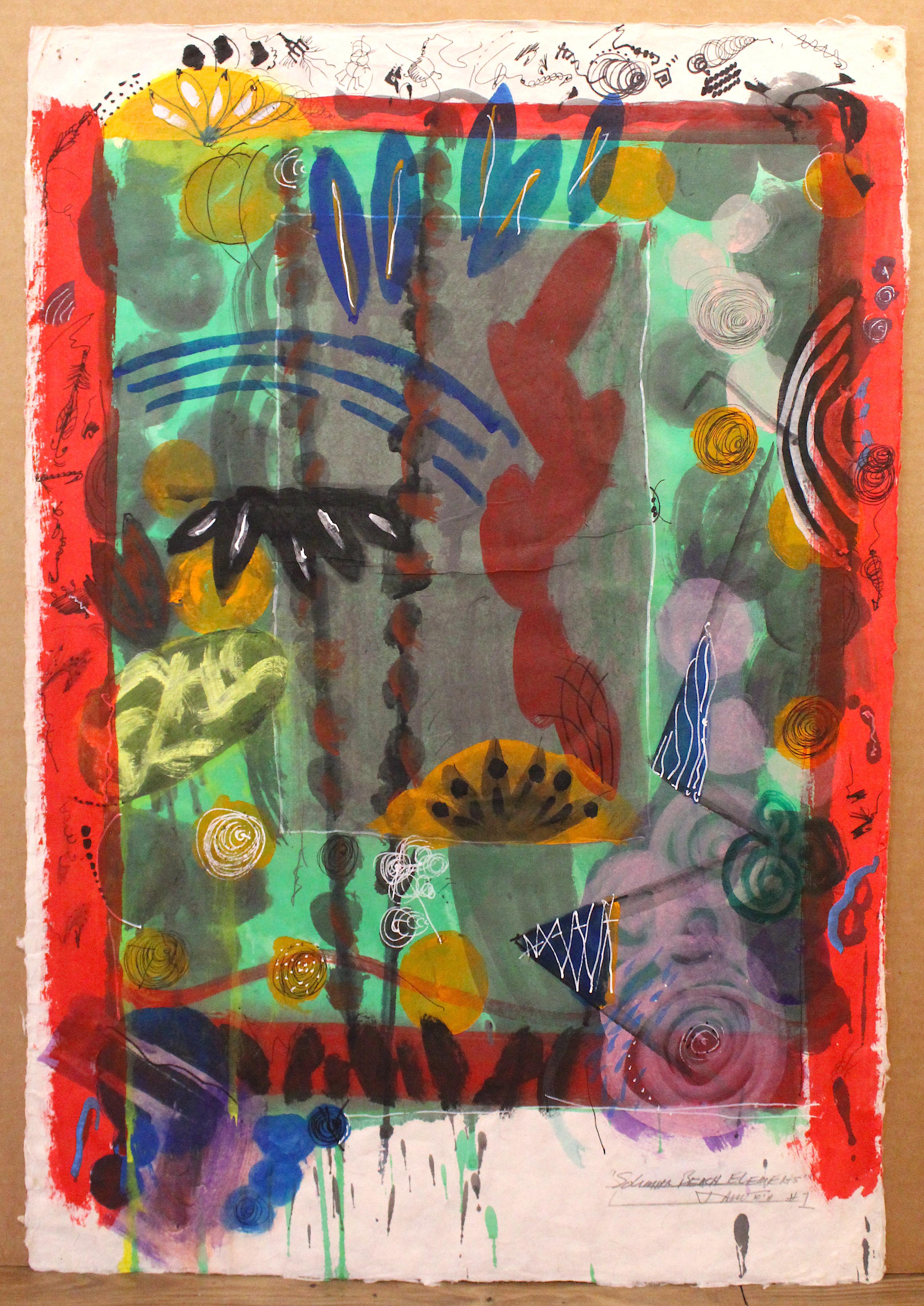 Maurice Morel - Study for Stained Glass IV by Abbot Maurice Morel ...