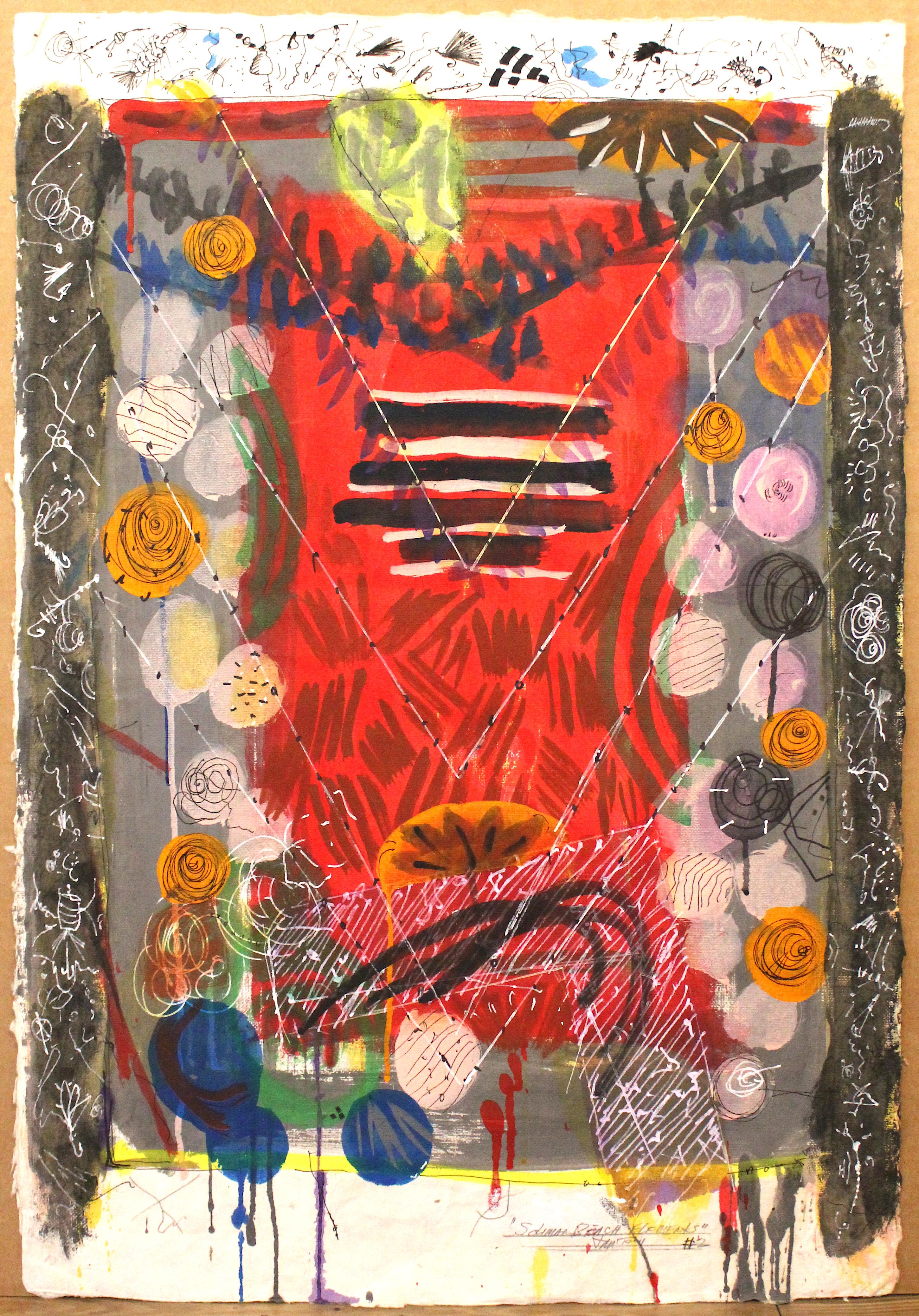 Maurice Morel - Study for Stained Glass IV by Abbot Maurice Morel ...