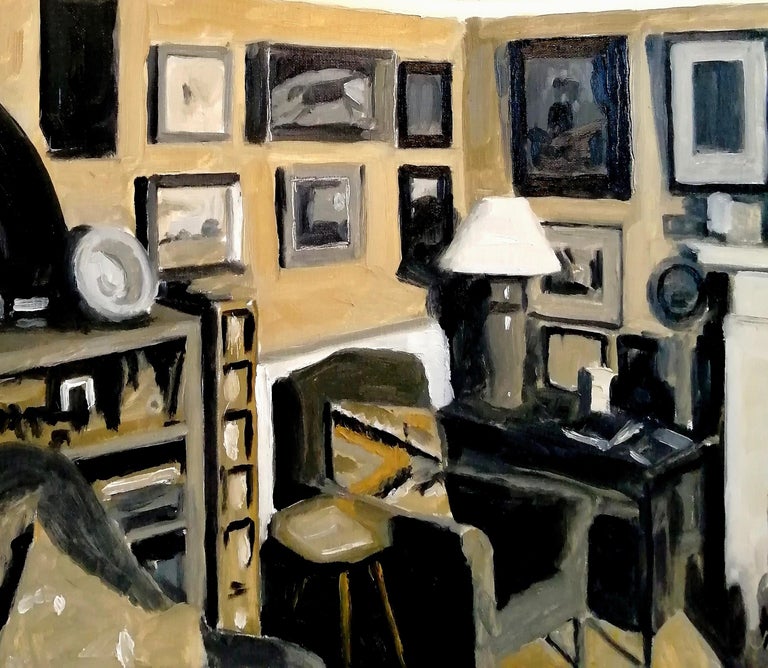 John Maddison - Corner of the Sitting Room - House Interior Still Life ...