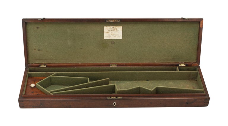 John Manton Mahogany Sporting Shotgun Case at 1stDibs