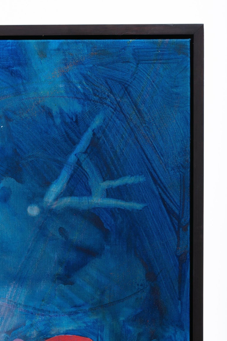 John Marksbury Painting, "All Systems Go", Mixed-Media on Canvas For ...