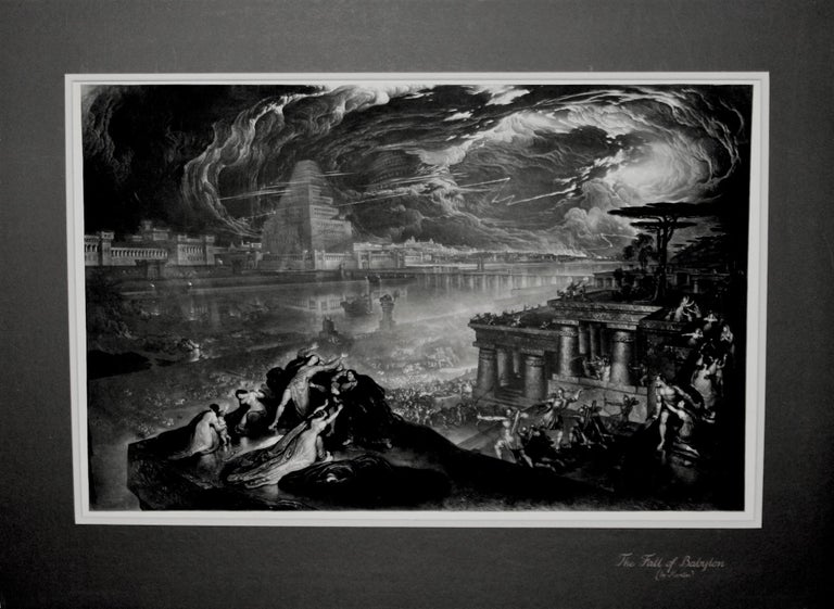 John Martin - The Fall of Babylon at 1stDibs
