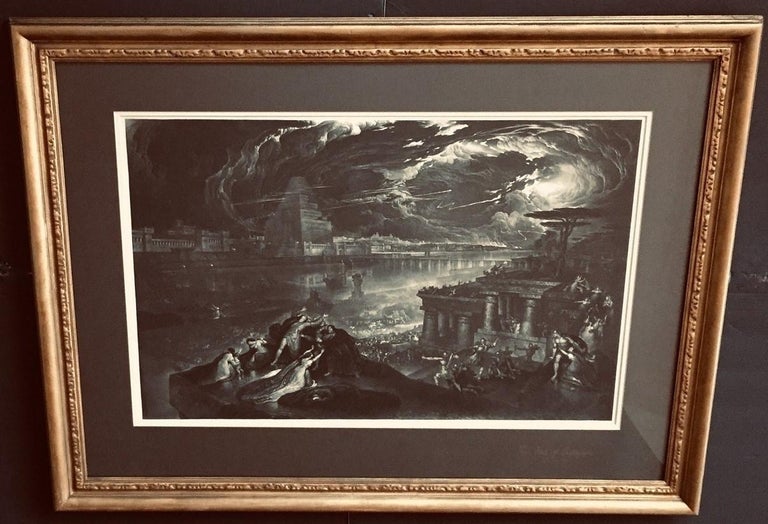 John Martin - The Fall of Babylon at 1stDibs