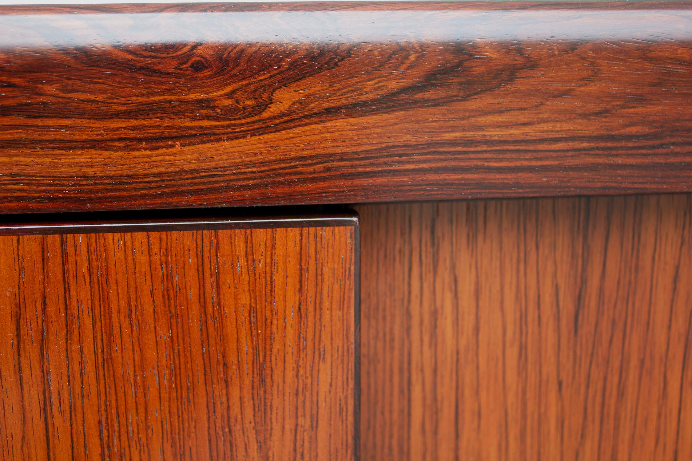 John Mascheroni Rosewood Credenza from the TUBO Series Produced by ...