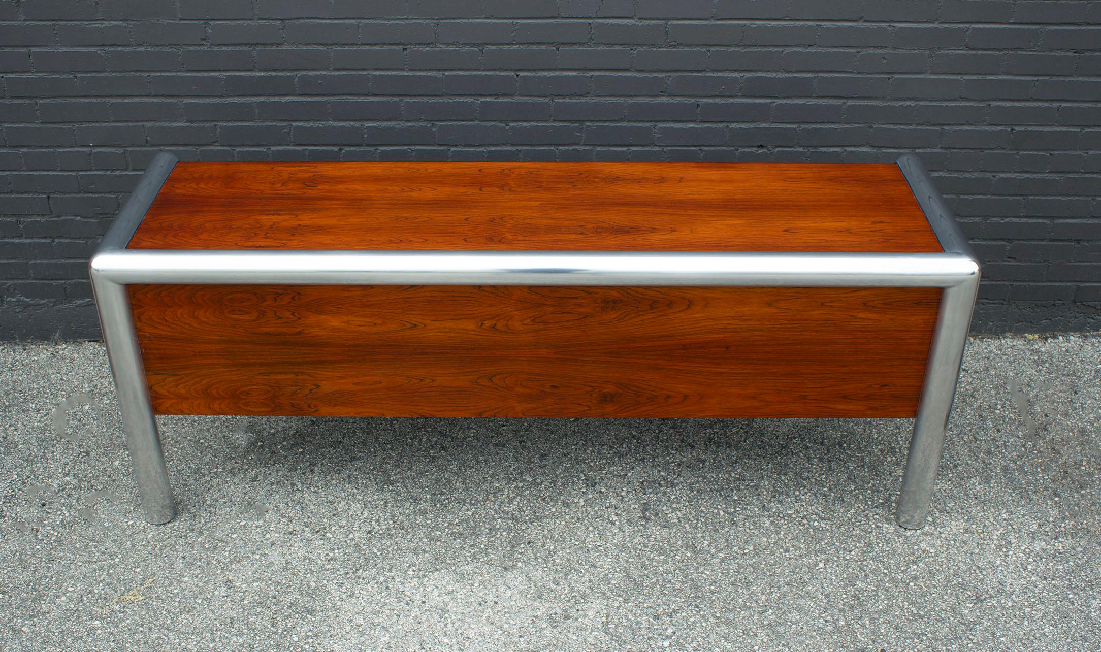 John Mascheroni Rosewood Credenza from the TUBO Series Produced by ...