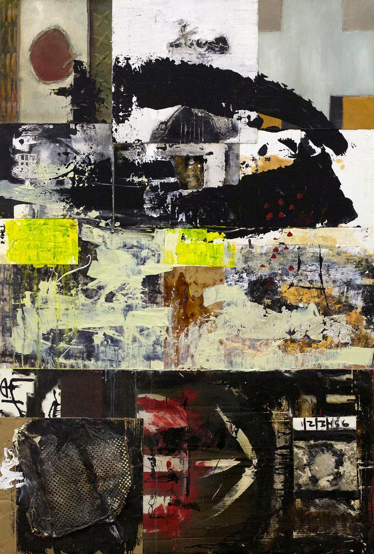 John McCaw - "Apple of My Eye" Mixed Media Painting For Sale at 1stDibs