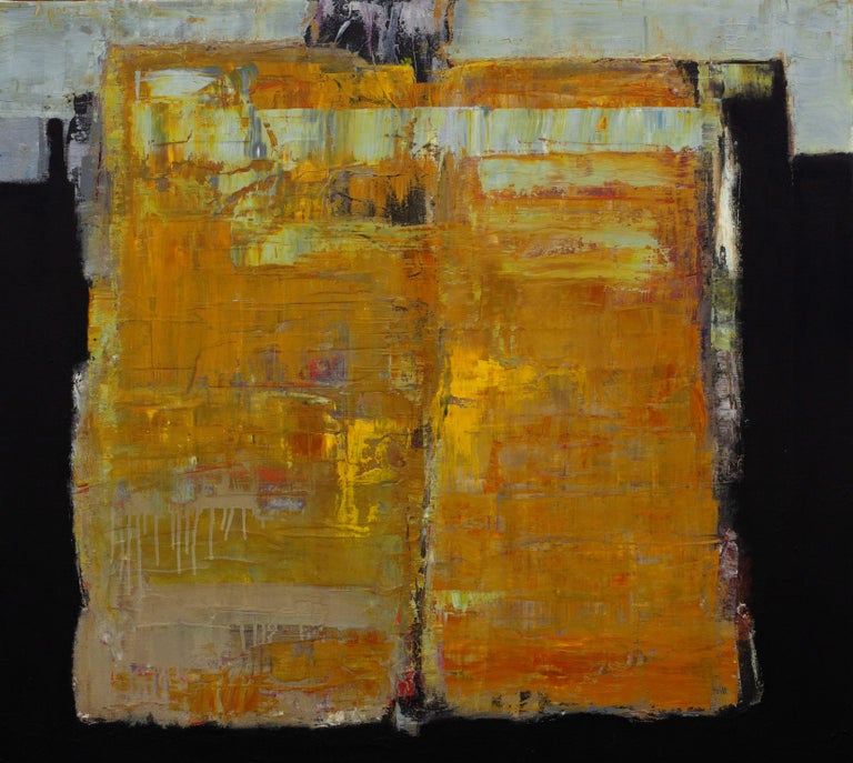John McCaw - "Containment" Mixed Media Painting For Sale at 1stDibs