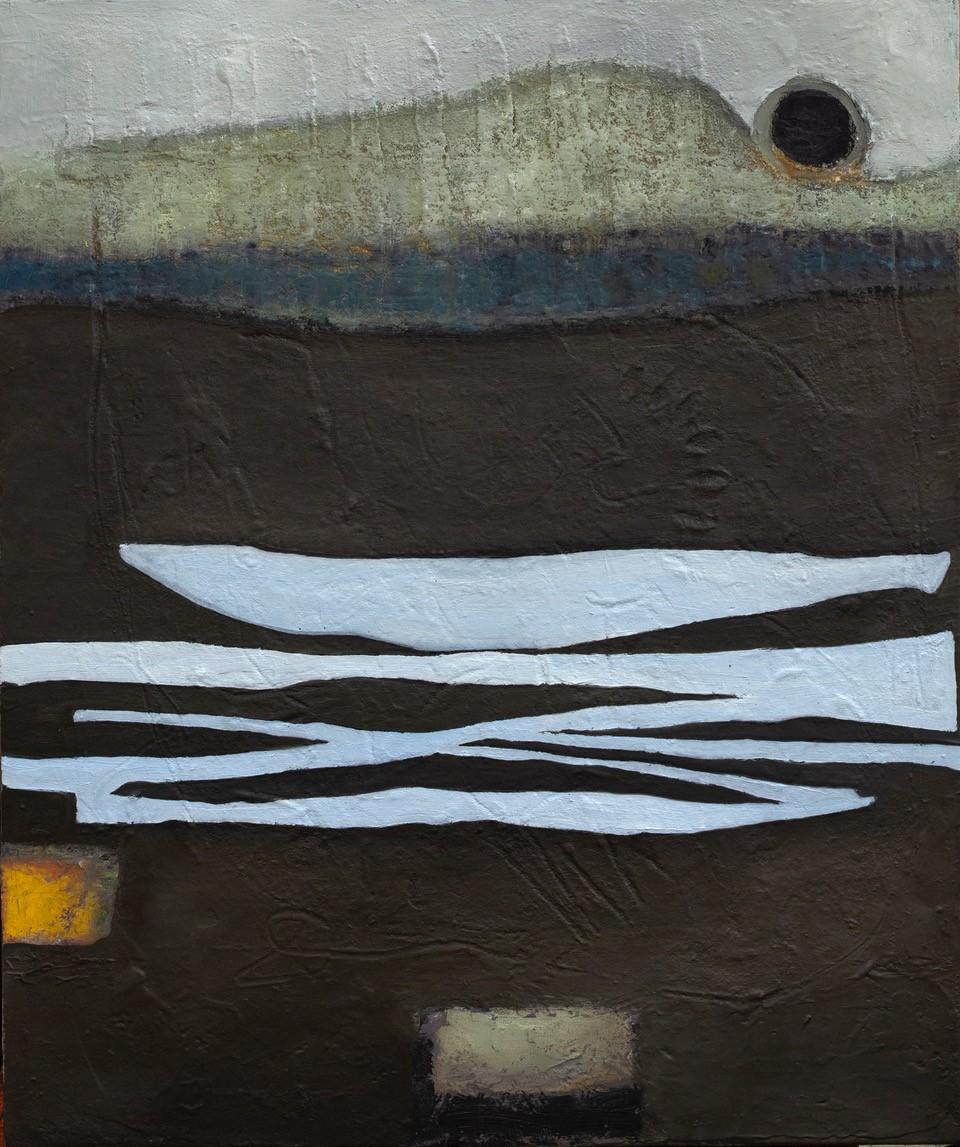 John McCaw - "Bloom" Mixed Media Painting For Sale at 1stDibs