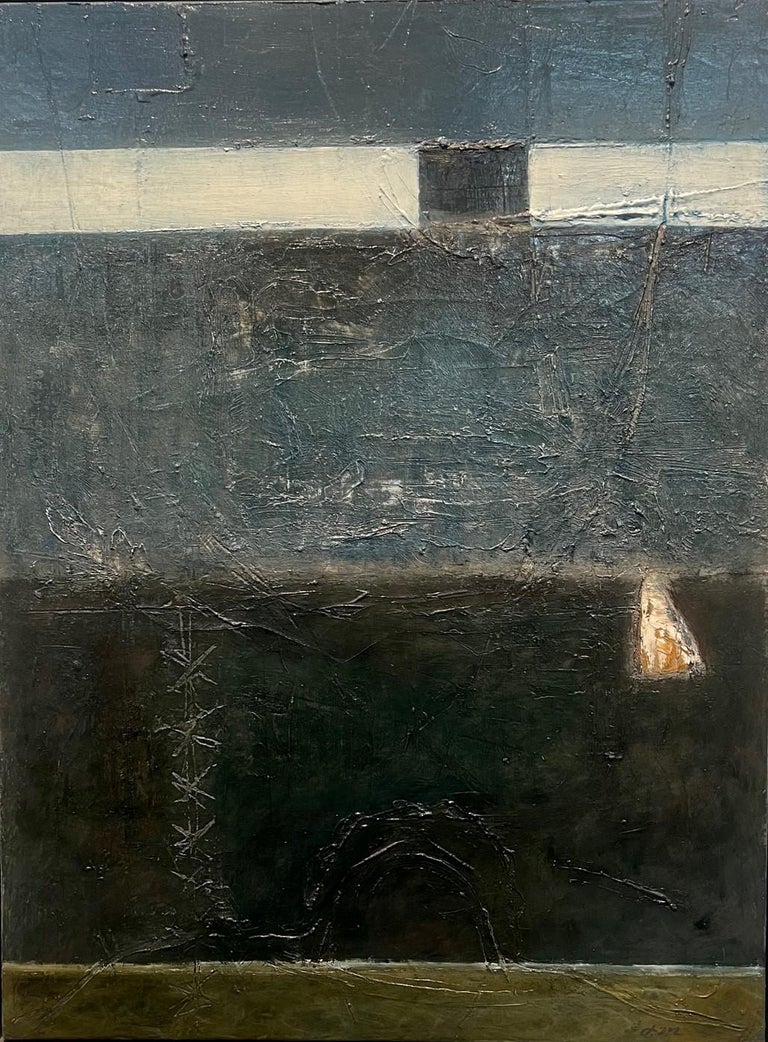 John McCaw - "Sail" Mixed Media Painting For Sale at 1stDibs