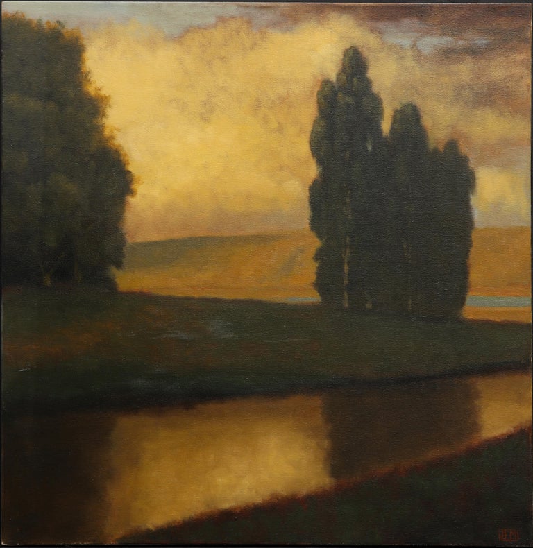 John McCormick - John McCormick 'Berryessa' Oil on Canvas Landscape ...