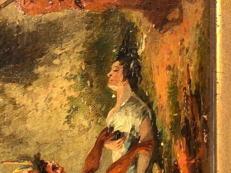 John Mix Stanley "American Indian Loss" Oil on Canvas, circa 1850 at ...