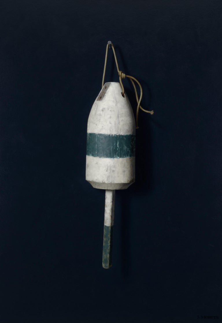 John Morfis - Bouy on Dark Blue For Sale at 1stDibs