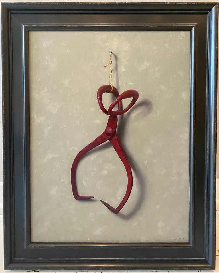 John Morfis - Red Ice Block Tongs For Sale at 1stDibs