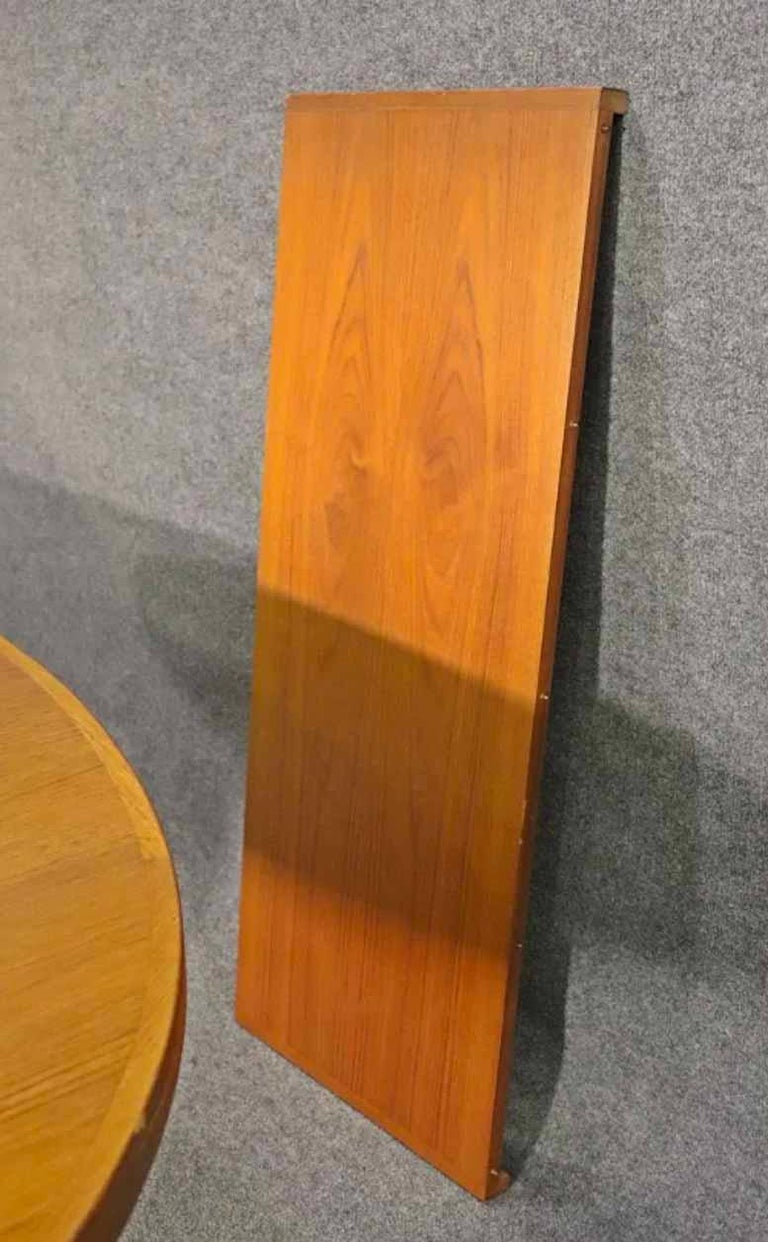 John Mortensen for Heltborg Teak Table W/ Leaf For Sale at 1stDibs