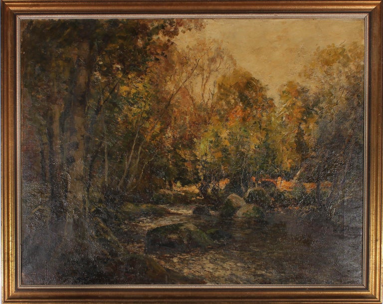 John Noble Barlow - John Noble Barlow (1861-1917) - 1912 Oil, On The ...