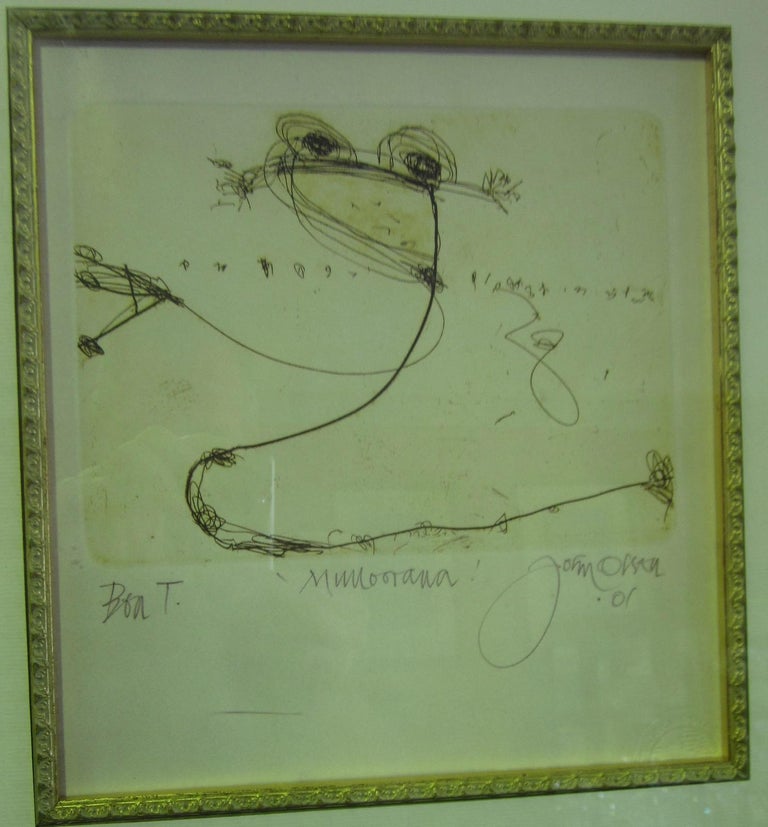 John Olsen Etching For Sale at 1stDibs