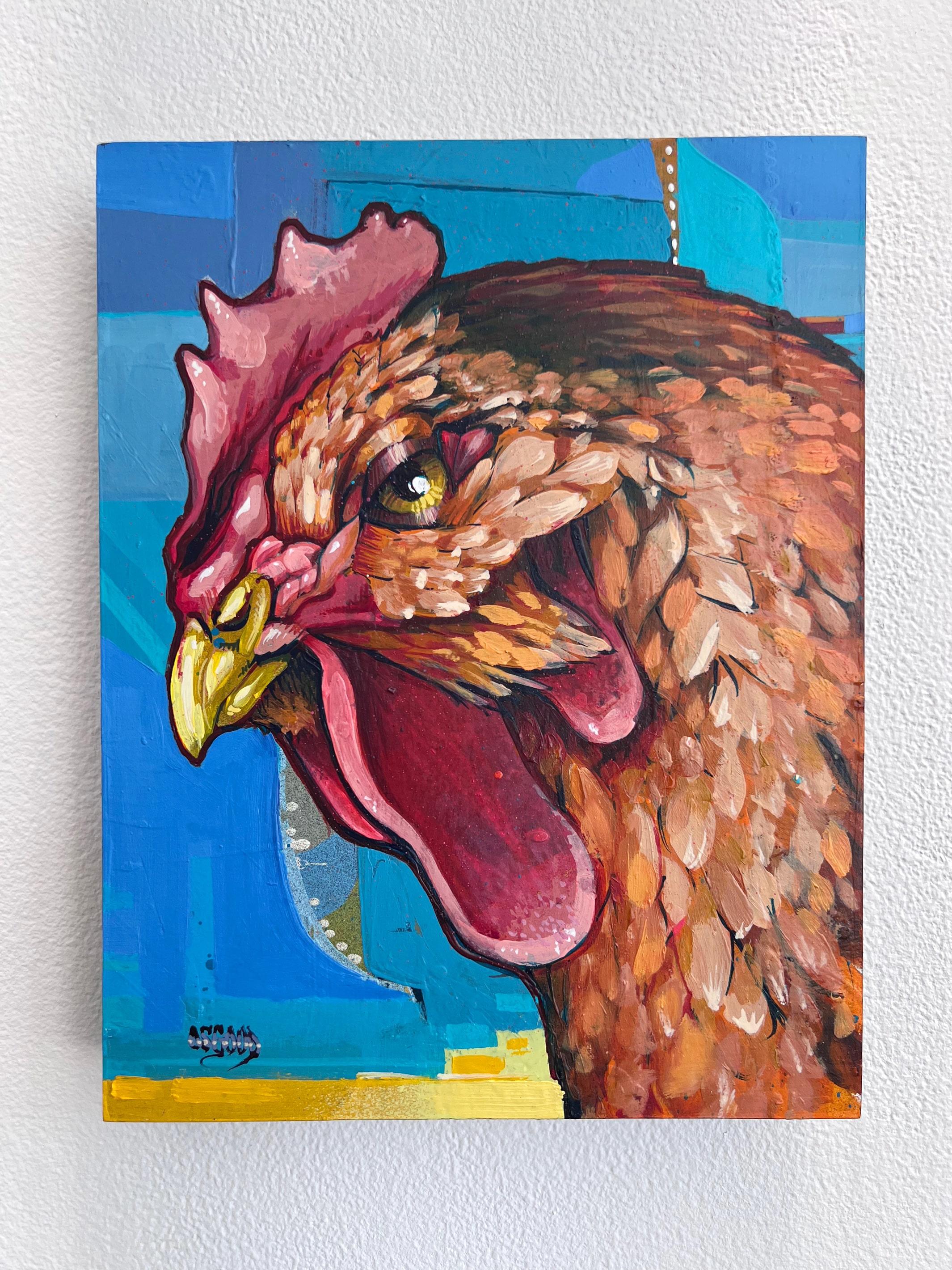 John Osgood - Curiosity and Courage - Contemporary Urban Rooster ...
