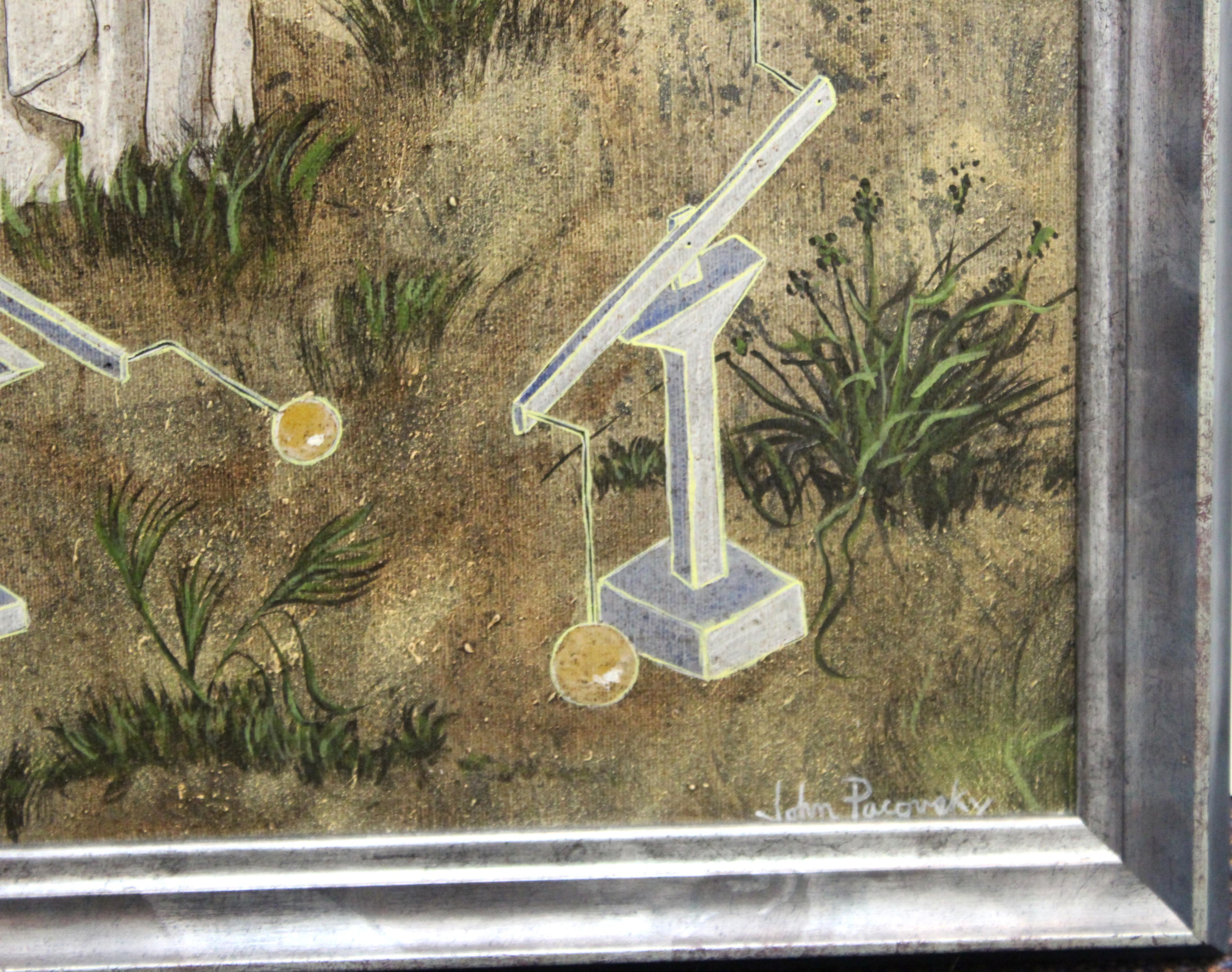 John Pacovsky Modern Realist Symbolic Painting at 1stDibs | symbolic ...