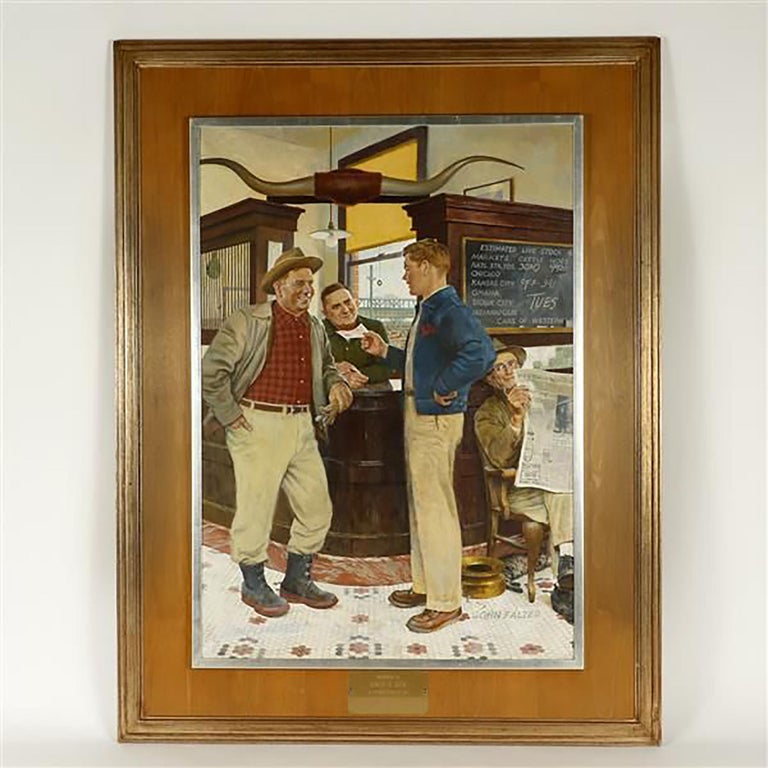 John Philip Falter - FFA Student with his Father For Sale at 1stDibs