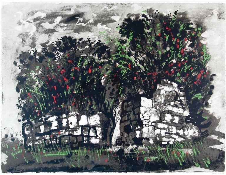 John Piper CH - John Piper Skeabost Skye Screenprint from 'Five ...
