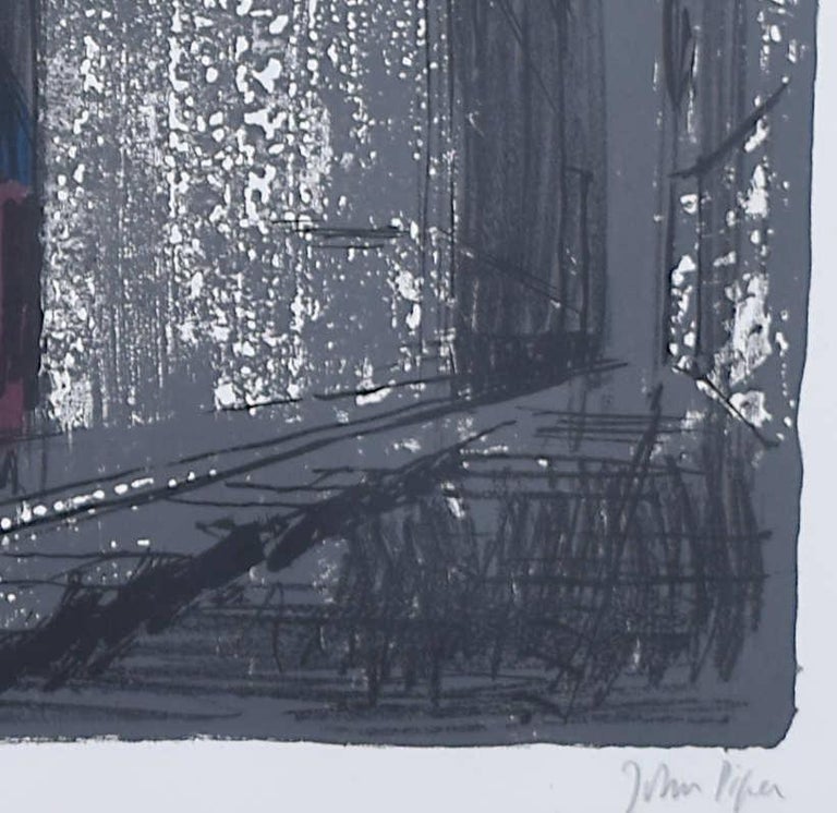 John Piper CH - John Piper: St James the Less, Westminster screenprint ...