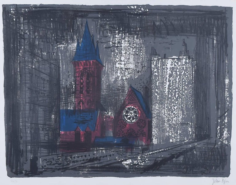John Piper CH - John Piper: St James the Less, Westminster screenprint ...