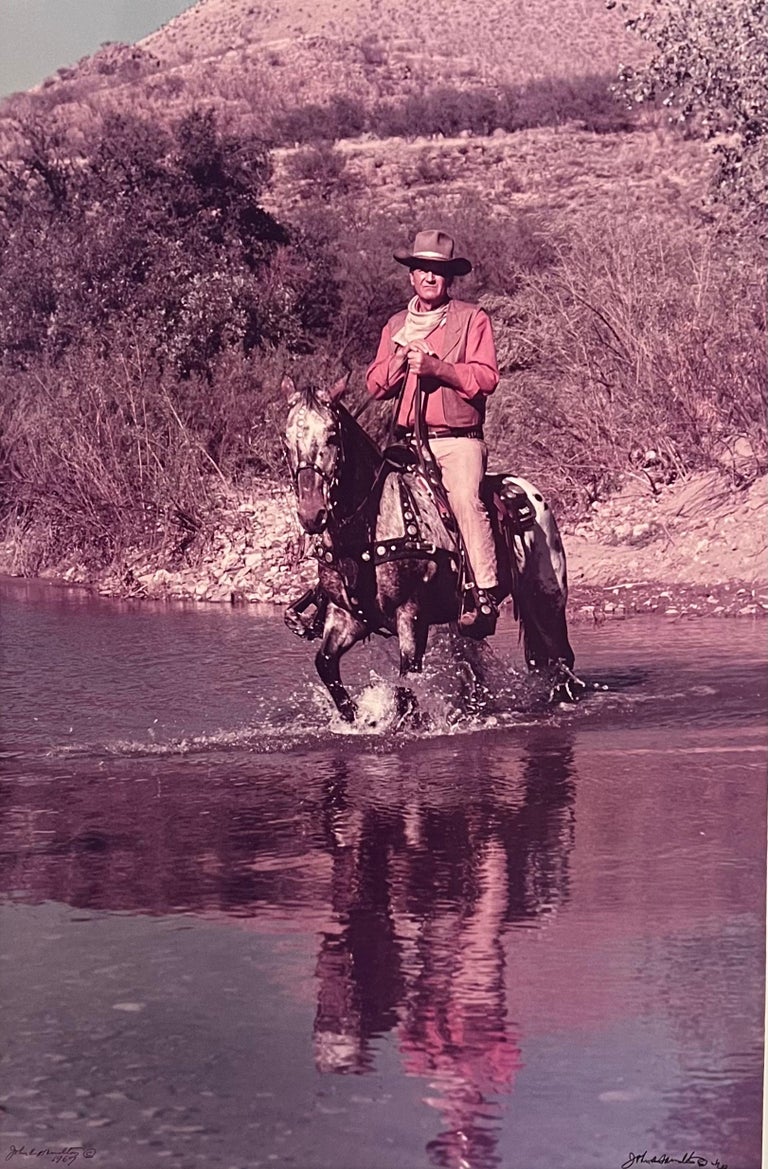 John R. Hamilton - John R. Hamilton, John Wayne, original photograph ...