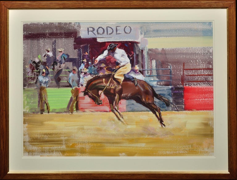 John Rattenbury Skeaping - Rodeo. Bareback Bronco. Mid 20th Century ...