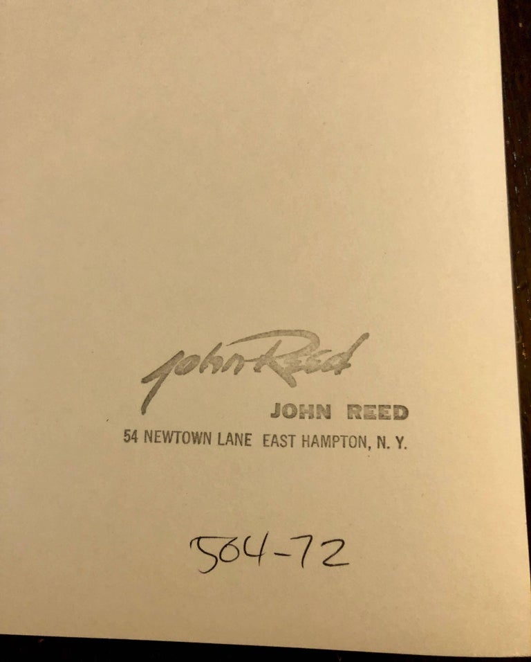 John Reed - Vintage Silver Gelatin Photo of Ibram Lassaw Modernist ...