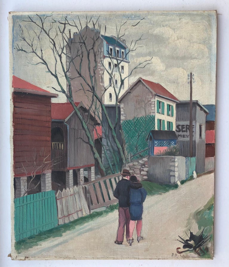 John Reitz - Romantic walk For Sale at 1stDibs