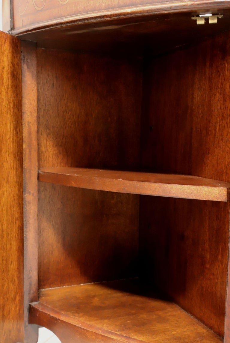 JOHN-RICHARD European Crossroads George III Inlaid Marquetry Demilune ...