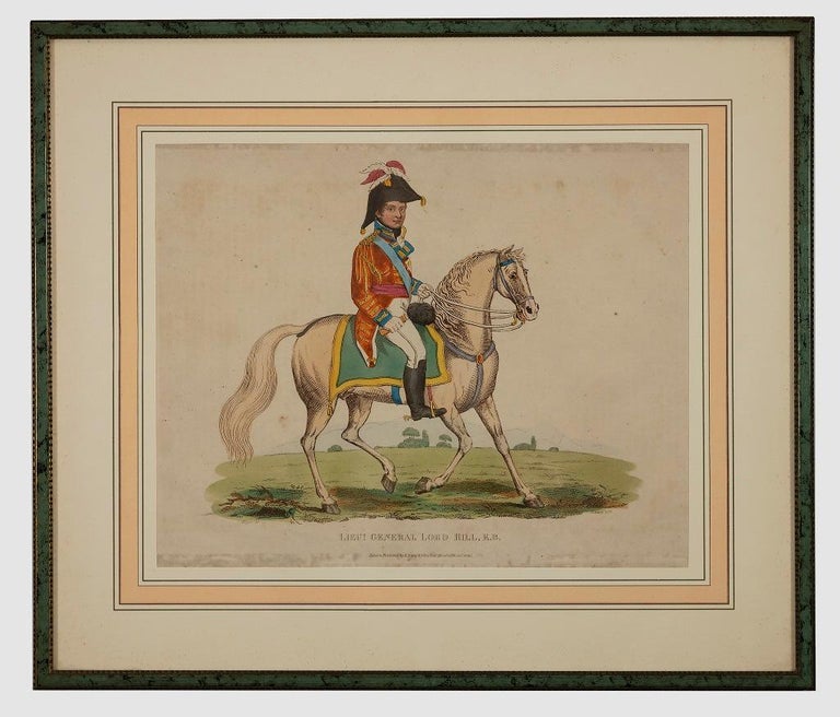 John Romney - General Lord Hill - Original Lithograph by John Romney ...