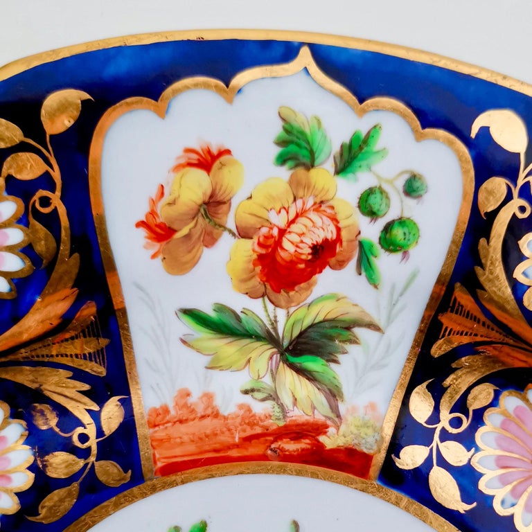 John Rose Coalport Plate, Sèvres Style Birds and Flowers, circa 1815 at ...