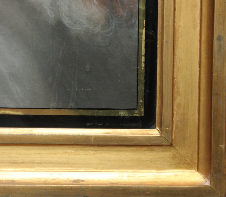 John Russell - Portrait of Mary Bushby with Dog - British Old Master ...