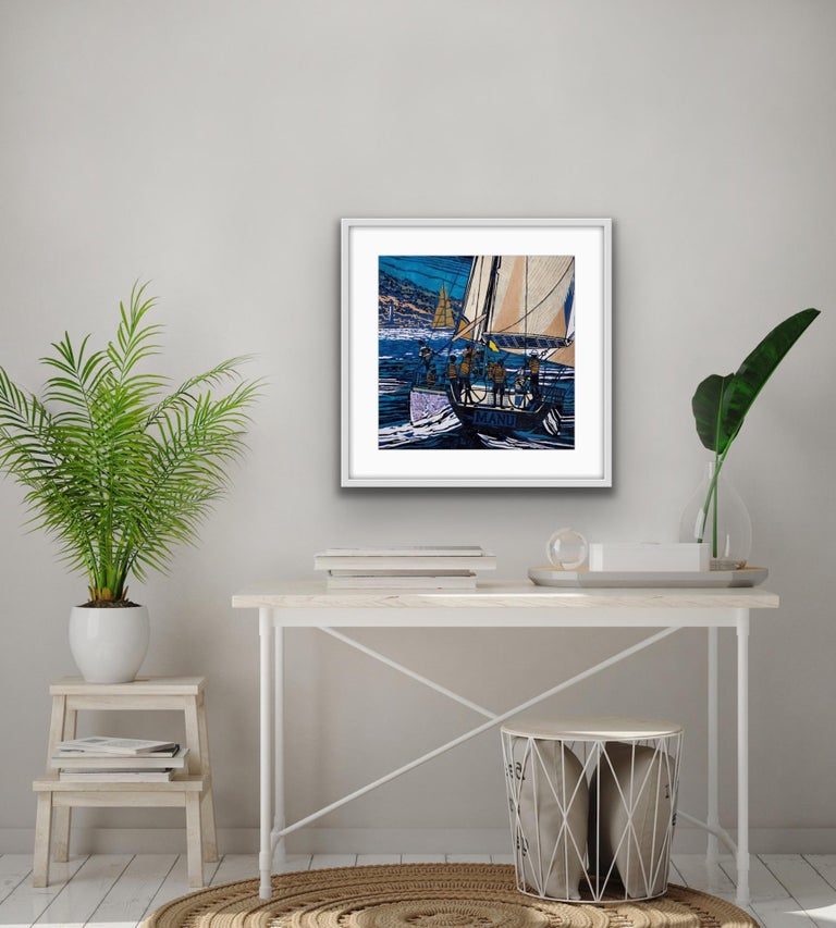 John Scott Martin - John Scott Martin, Coming Into St Tropez, Sailing ...