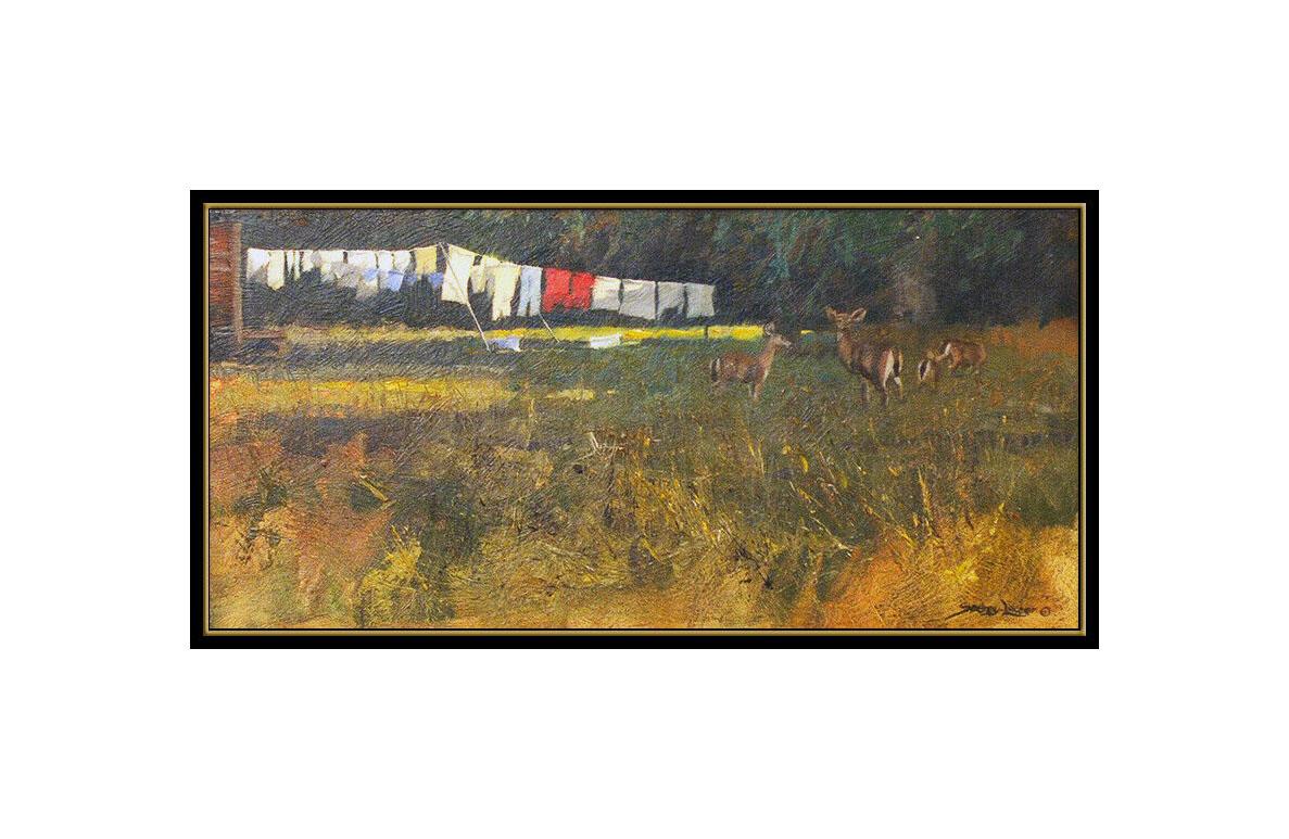 John Seerey-Lester - John Seerey Lester Original Oil Painting On Board ...