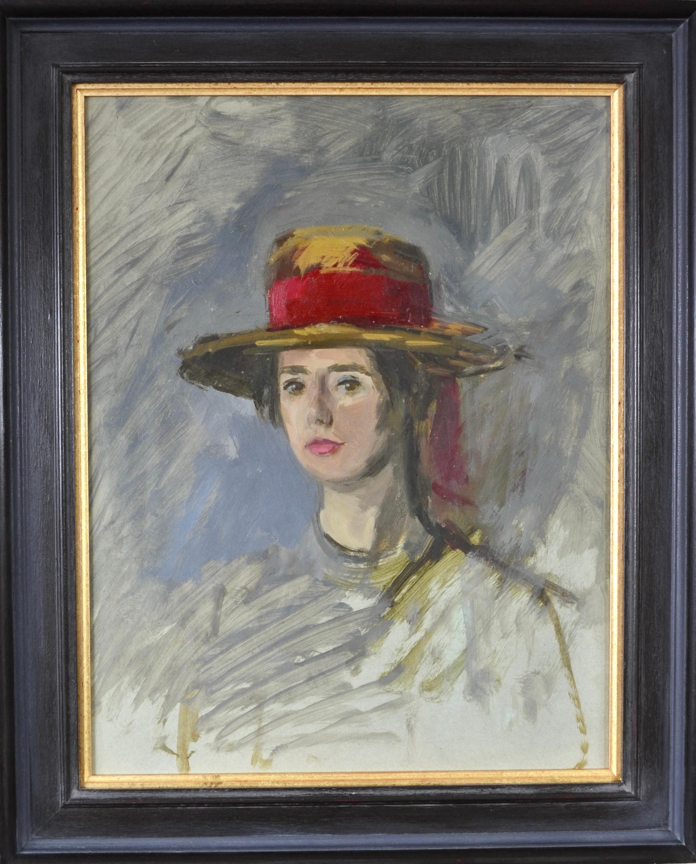 John Sergeant - The Red Hat Band - 20th Century British Portrait by ...