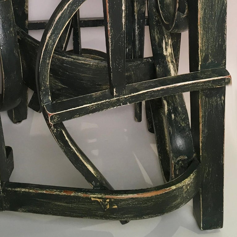 John Seubert - Crash Table 8, Found Object Side Table, Pedestal For ...