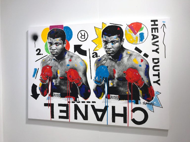 John Stango - "Ali No. 5" Double Muhammad Ali and Chanel Pop Art ...