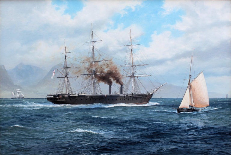 John Steven Dews - HMS Warrior – The First British Ironclad (built 1861 ...
