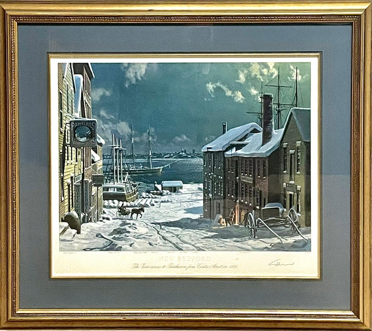 John Stobart - “New Bedford-View To Fairhaven” For Sale at 1stDibs