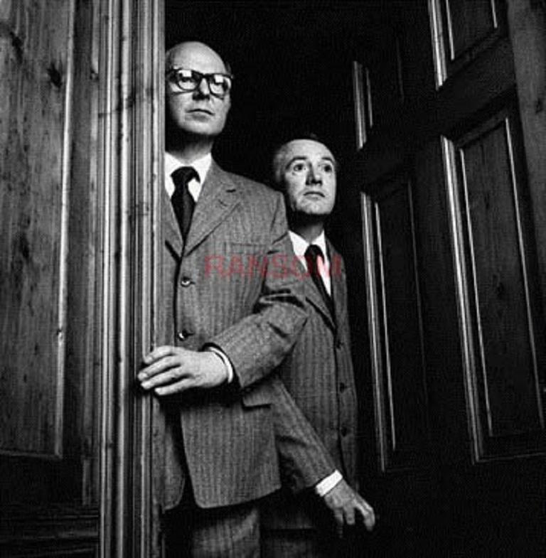 Gilbert and George, Side by Side 'Pink Covers' For Sale at 1stDibs